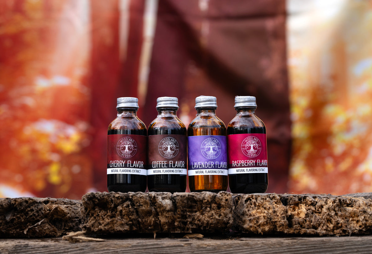 Flavor Extracts - Natural Flavorings for Baking & Cooking: Cherry, Cof ...