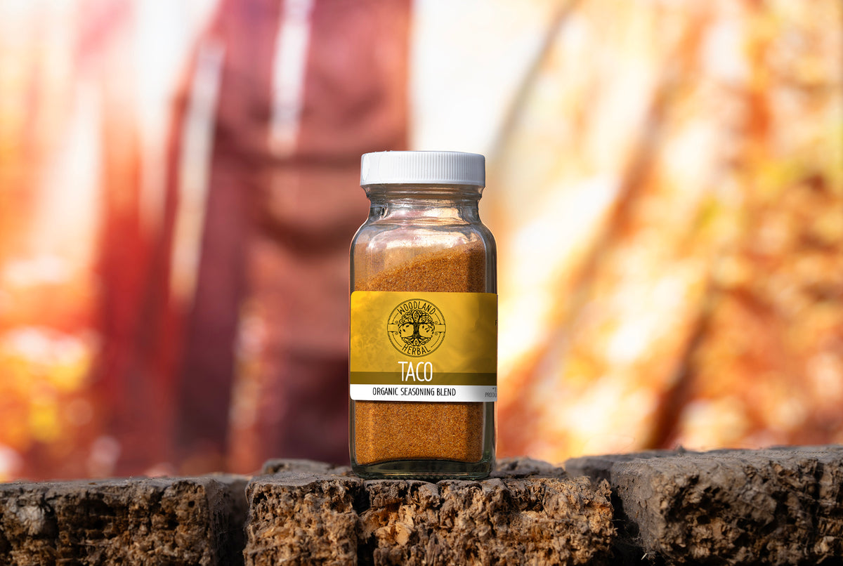 Taco Spice - Organic Seasoning Blend, 2.4oz – Woodland Herbal