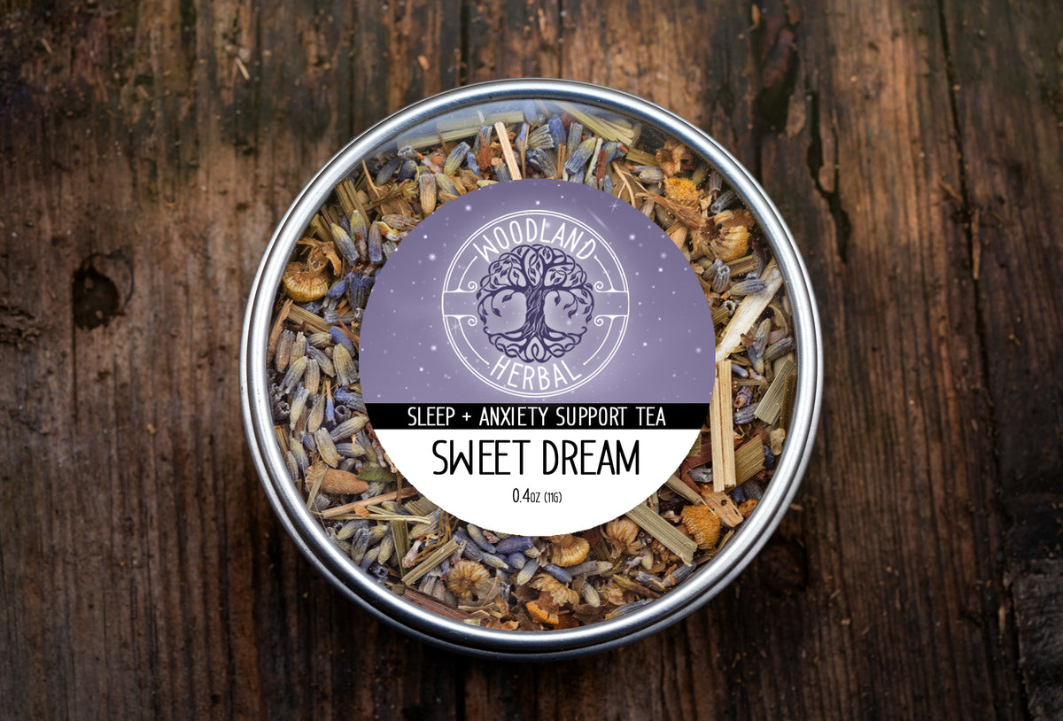 Sweet Dream Tea - Organic Tea for Sleep Support, Gentle Sedation, Inso ...
