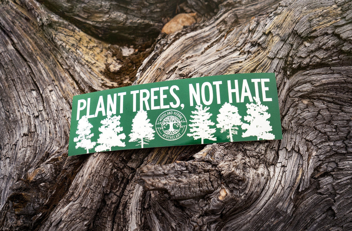Bumper Sticker - Choose from Plant Trees Not Hate or Make America Gree ...