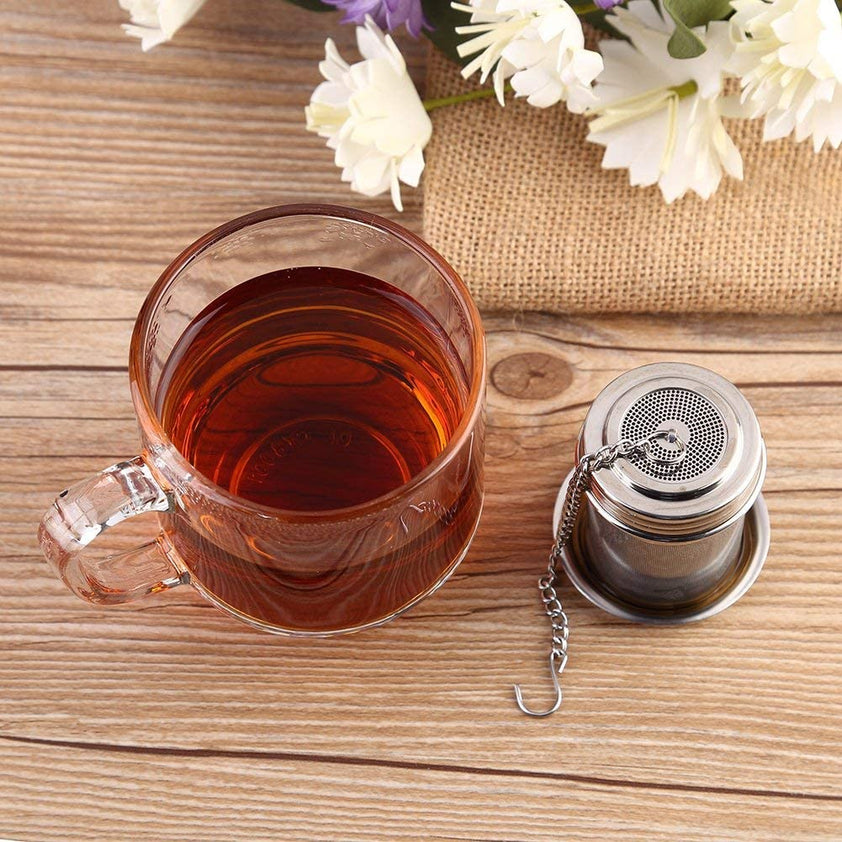 Tea Infuser - Ultra Fine Mesh Stainless Steel Infuser for Loose Leaf T ...